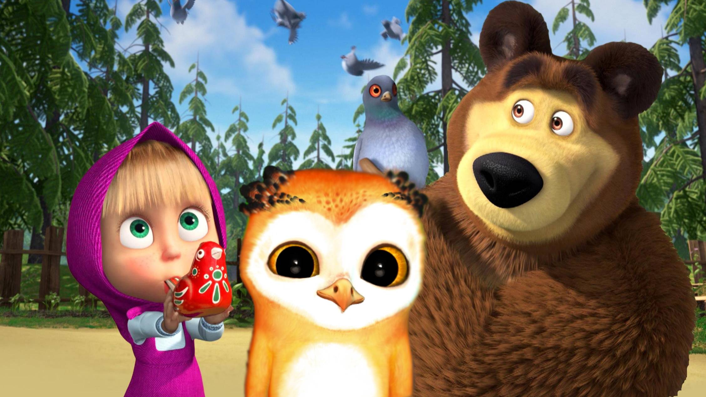 МАША И МЕДВЕДЬ РАЗВИВАЮЩИЙ МУЛЬТИК ОВОЩИ И ФРУКТЫ