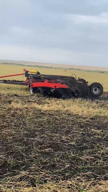 Лущение стерни при помощи ЛДМ-3,0 производства ИП Сергиенко А.Г.