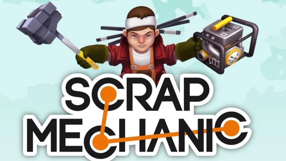 СОЗДАЛ МАШИНУ В Scrap Mechanic