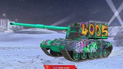 Прокачка с нуля танкс блиц FV4005