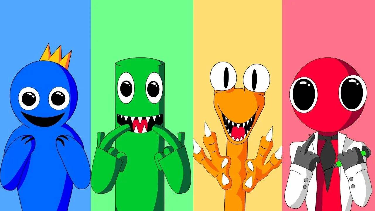 Прохожу игру Радужных Друзей в роблокс.