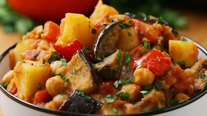 Овощное рагу.