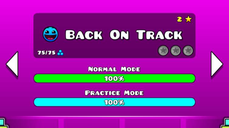 Прохождение back on track