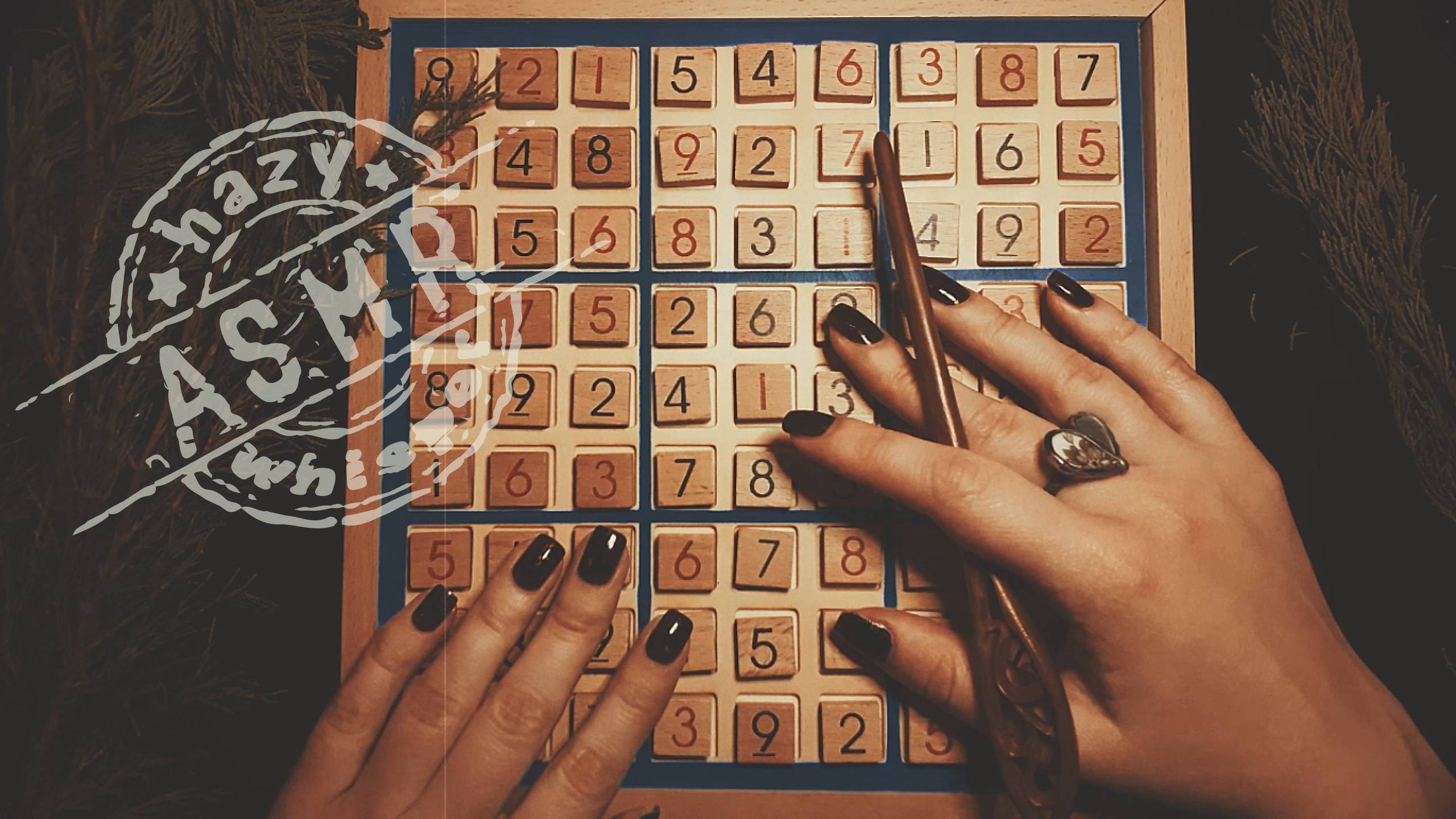 АСМР • Играем в судоку • Расслабляющий шепот