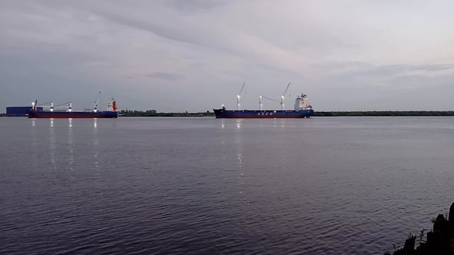 Архангельск - Вид на Северную Двину с набережной с другого ракурса