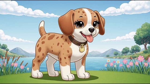 The puppy's song is “Woof-woof!