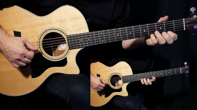 how to play ＂Stephanie＂ on acoustic guitar ＂live version＂ by Lindsey Buckingham ｜ demo