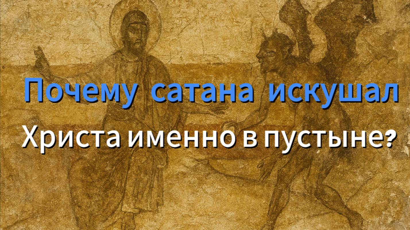 Почему дьявол выбирает момент уединения для искушения? 🤔🌵