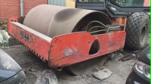 Тест вибрационного катка Hamm после установки 1KZ