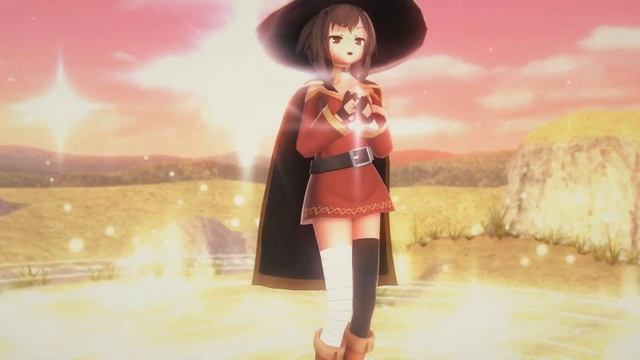 Gumi Megpoid - Megu Megu☆Fire Endless Night (Megumin Dance) (Short Version)