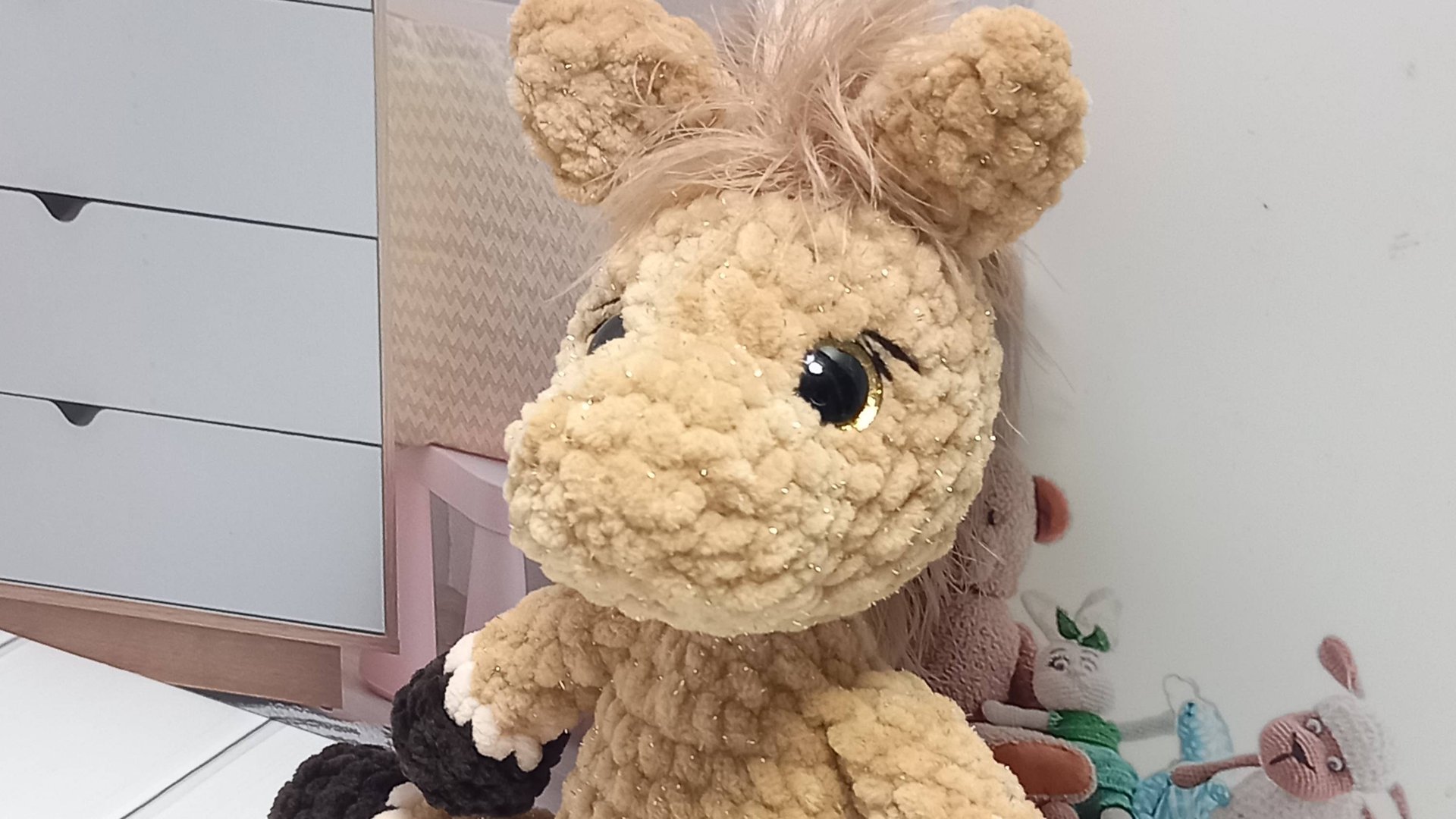 06.08.25 Отчет в марафоне "Вязание-это серьезно" 31 неделя -Лошадка🌼🌼🌼   #вязаниеигрушек#марафон