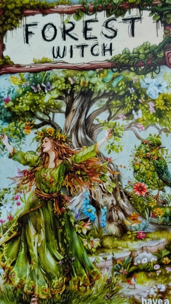 Распаковка наклеек "Лесная ведьма" ч.1 #распаковка #асмр #ведьма #природа #лес #магия #фэнтези