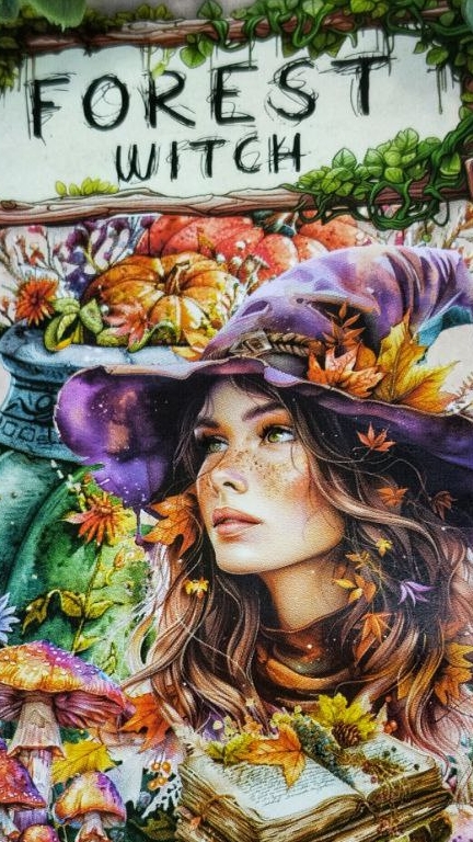 Распаковка наклеек "Лесная ведьма" ч.2 #распаковка #асмр #ведьма #природа #лес #магия #фэнтези