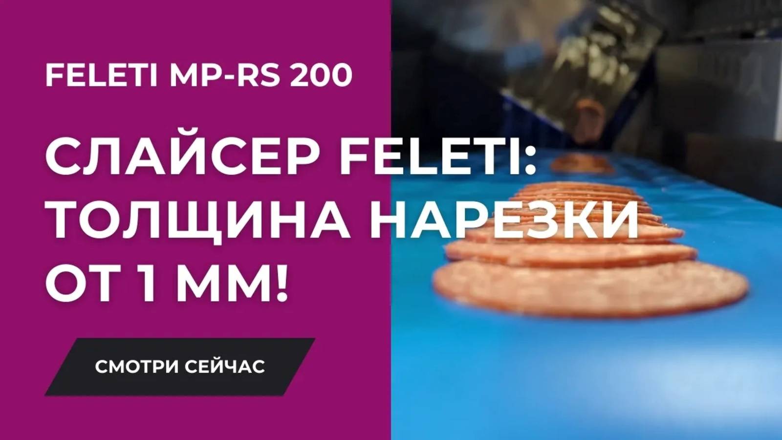 Слайсер MP-RS 200 от FELETI: мощь и точность для вашего бизнеса!
