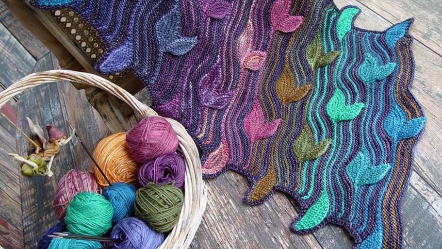 Шарф, Снуд Forest witch (Лесная ведьма) часть 5 ( ряды 68 - 92)