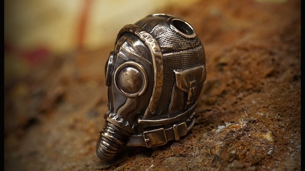 темлячная бусина "Проводник" бронза