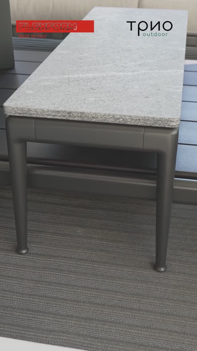 Уличный журнальный столик Pico Outdoor от Flexform