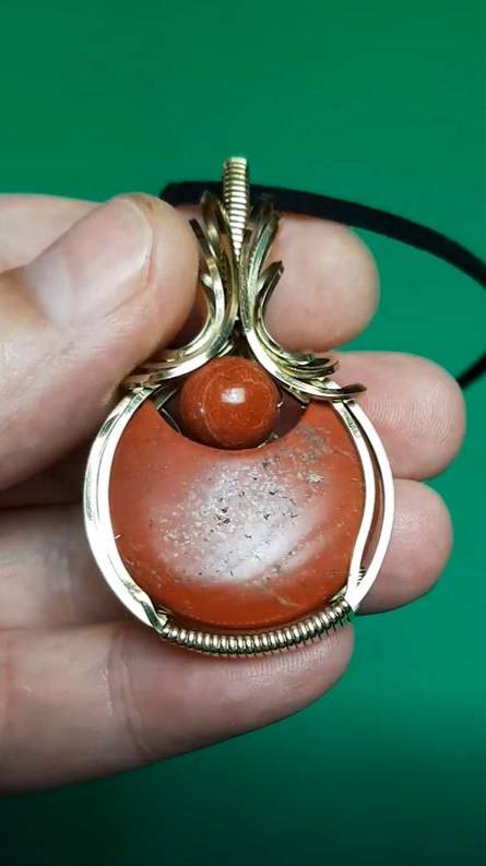 Украшения ручной работы из проволоки и камня. Автор: Валерий Воробьев. Мастерская Рукодел - Rukodel.