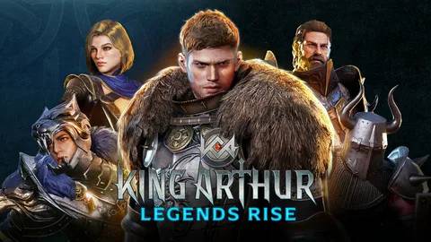 King Arthur: legends rise. Продолжаю играть. Качаем героев.