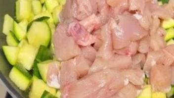 Особенные Кабачки с курицей на Ужин  за 20 Минут!