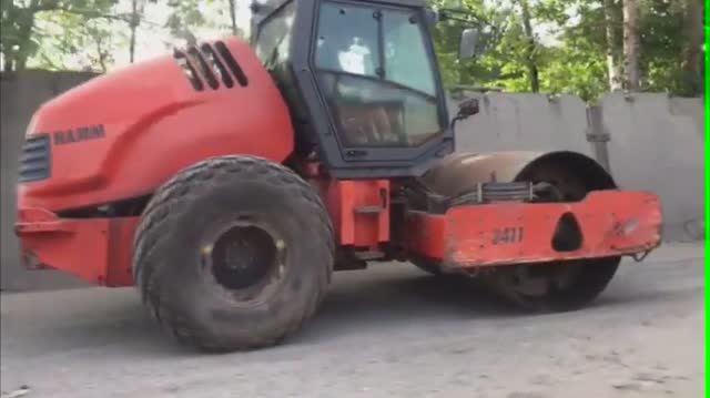 Свап вибрационного катка Hamm, установили 1KZ-TE
