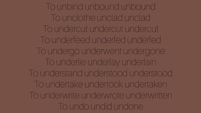 Неправильные Глаголы Часть 34 Irregular Verbs Part 34