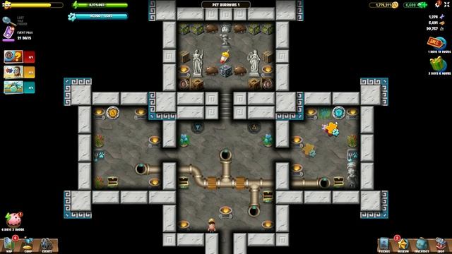 Нора Питомца 1 - Pet Burrows 1 | Столкновение Бессмертных #7 (PC) | Diggy's Adventure