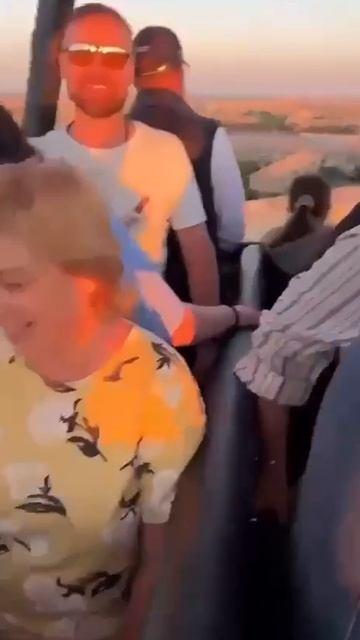 Вид на Магнитогорск с воздушного шара