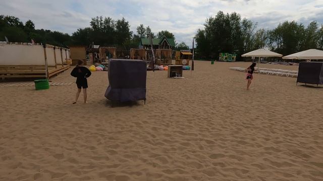 Отдыхаем на пляже | Волжский замок | Тольятти | 9-е выходные Лета