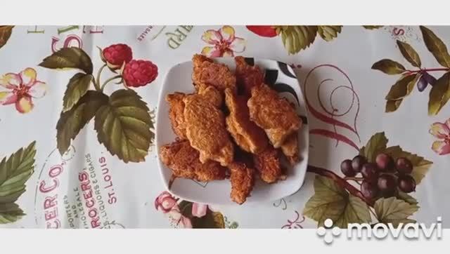 Куриные СТРИПСЫ в ХРУСТЯЩЕЙ панировке!!!