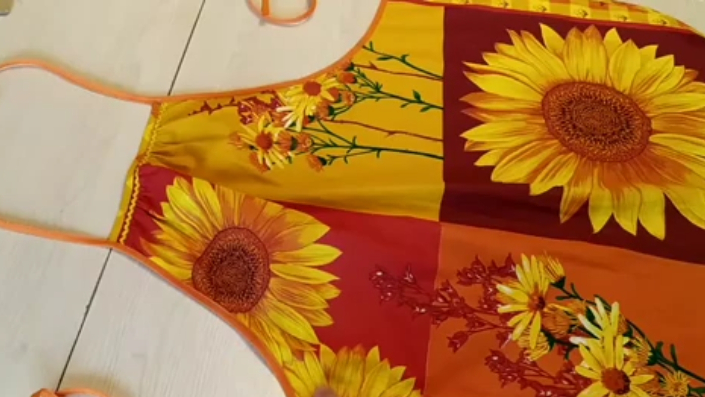 Как сшить простой фартук