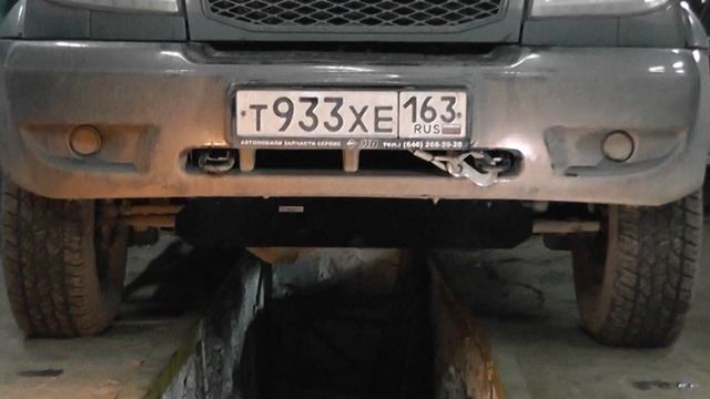 Защита рулевых тяг на УАЗ Патриот