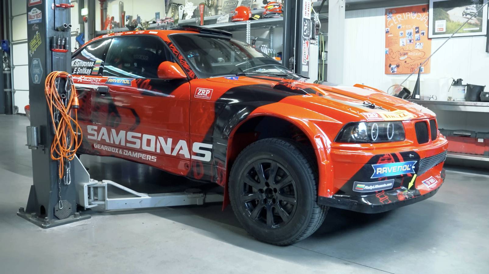 В гостях у технического партнёра RAVENOL — Samsonas Motorsport Factory.