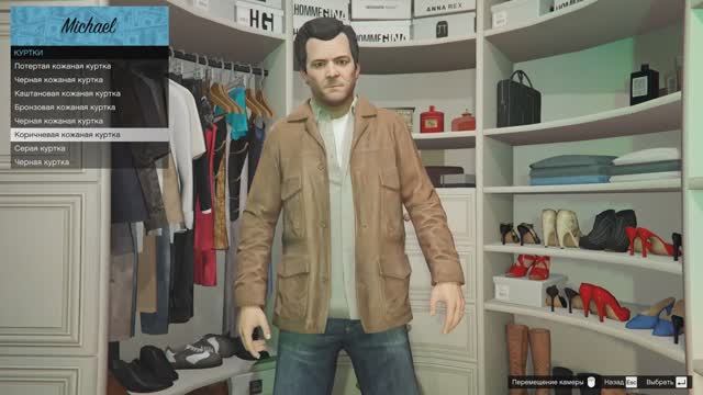 Grand Theft Auto V. Вся одежда Майкла.