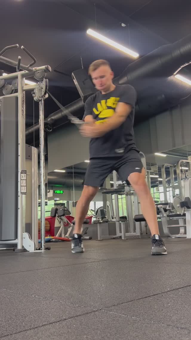 дровосек стоя сверху