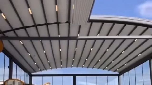 РАЗДВИЖНЫЕ КРЫШИ для террас и пергол