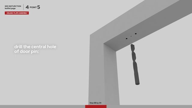 Видео инструкция монтажа петли PIVOT 9903