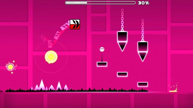 пробую проходить geometry dash усложнённую версию count let go