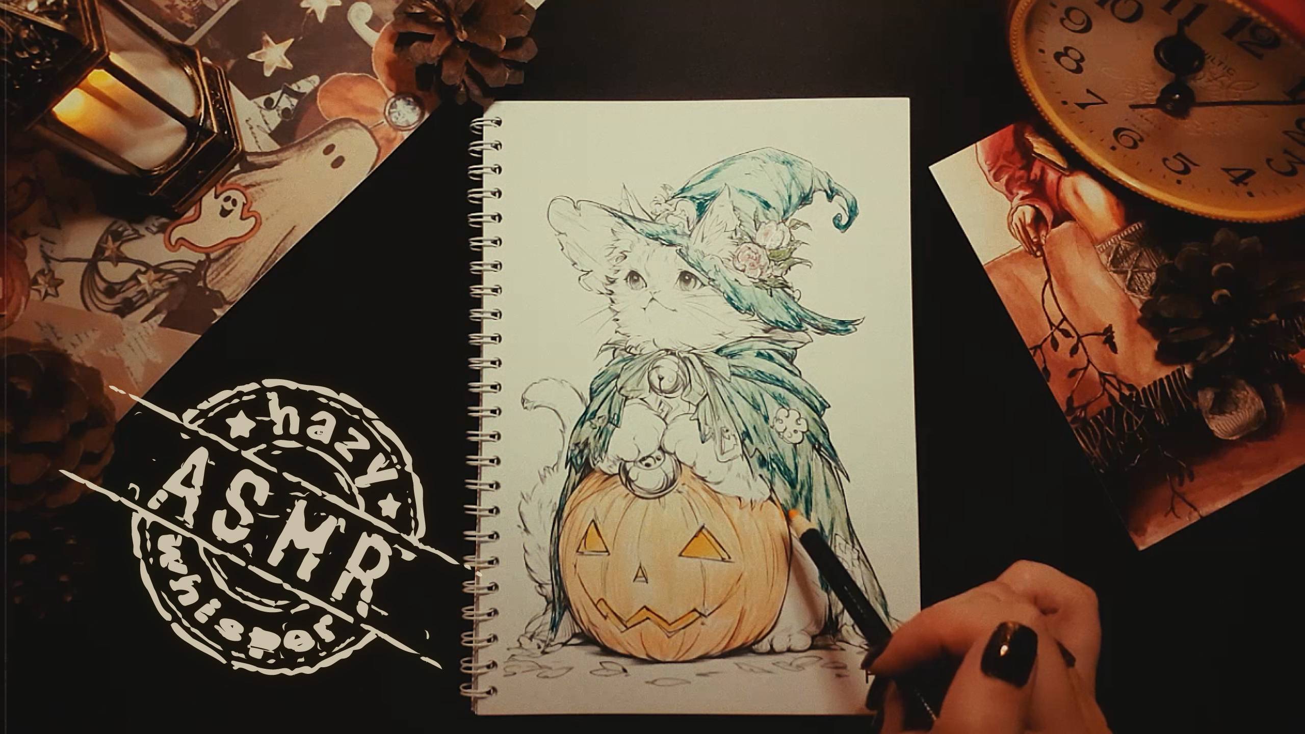 🍁 АСМР • Мистические истории #2 • Липкий шепот с жвачкой •