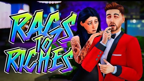 СВИДАНИЕ С ГРЯЗНЫМ ОБМАНЩИКОМ  ОТЕЛЬ В СИМС 4 // The Sims 4 Rags To Riches