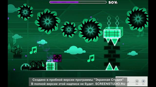 Прохождение sonar в geometry dash