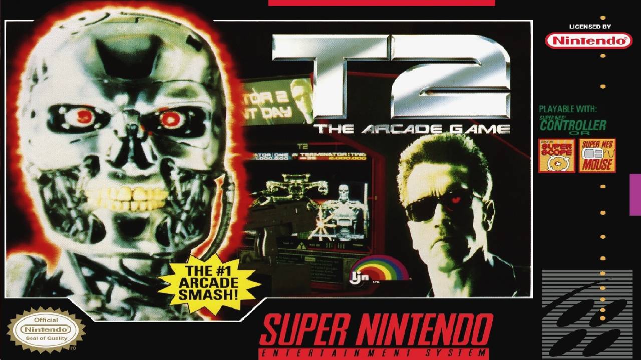 T2 - The Arcade Game (SNES) Полное прохождение