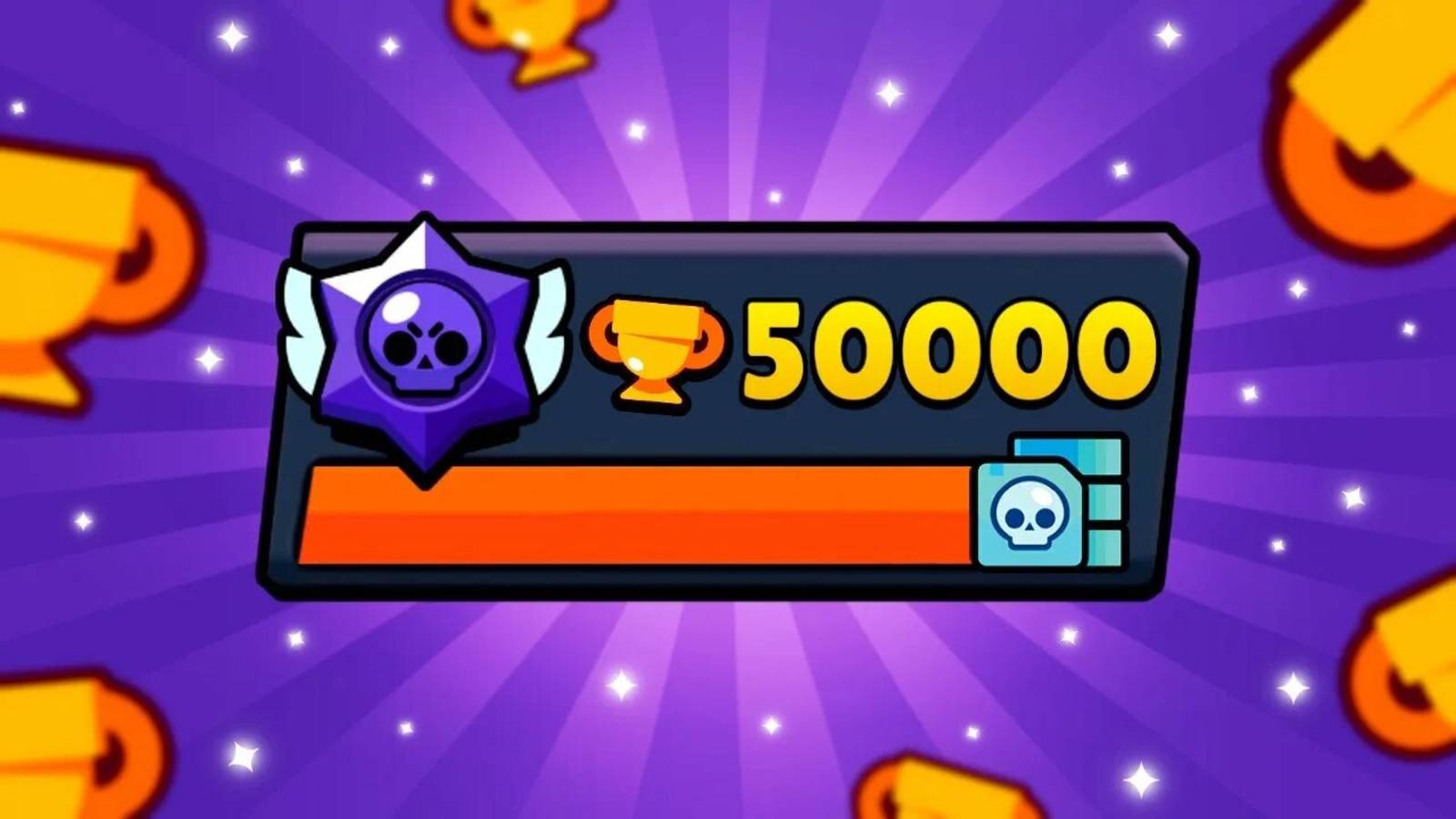 апнул 50к кубков в бравл старс (простите что без звука)