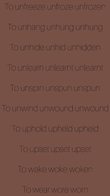 Неправильные Глаголы Часть 35 Irregular Verbs Part 35