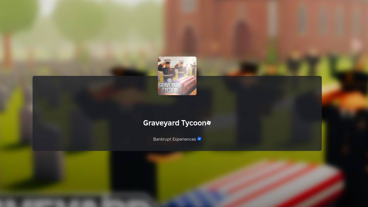 Graveyard Tycoon|Roblox game