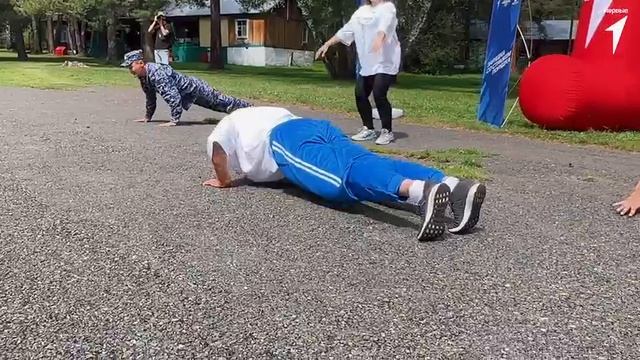 В Хакасии «Зарядку со стражем порядка» провёл мастер спорта международного класса