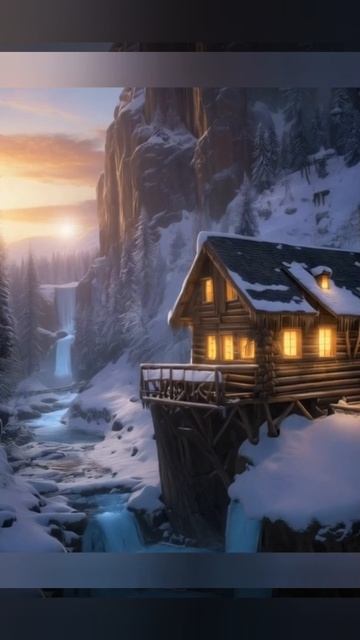 Домик на окраине.