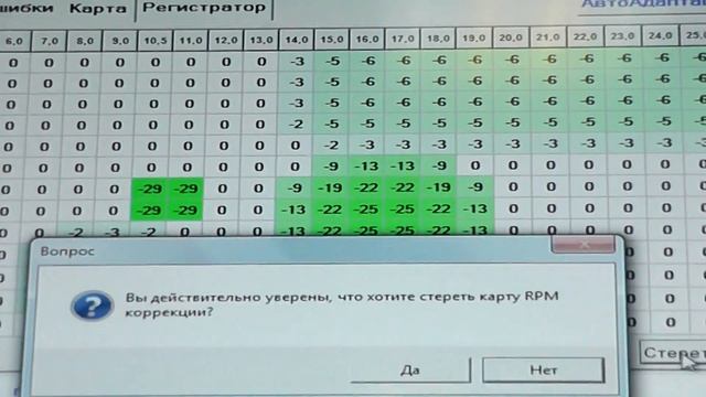 Настройка газового оборудования Digitronic 3D Power 4часть