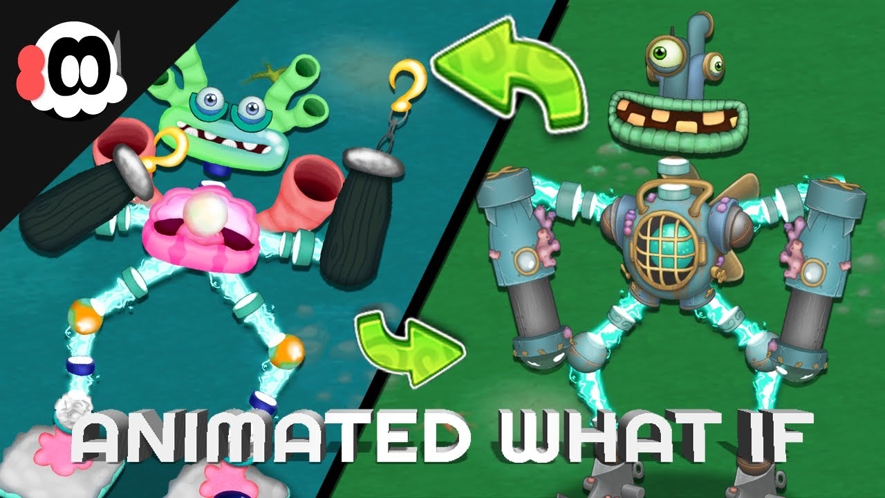 ОРИГИНАЛ И ФАНАТСКИЙ ЭПИЧЕСКИЙ КОРОБАС ОСТРОВА ВОДЫ ПОМЕНЯЛИСЬ МЕСТАМИ В My Singing Monsters