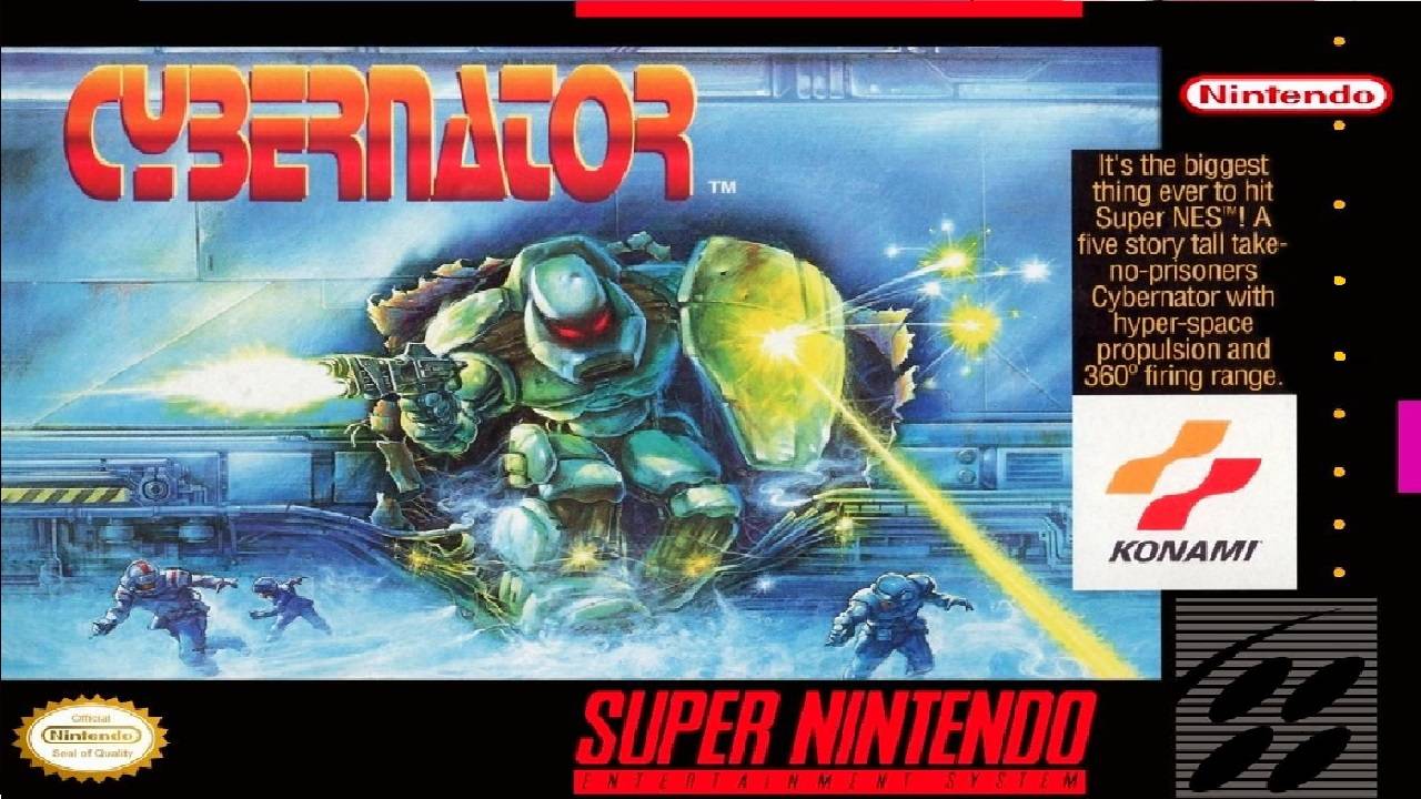Cybernator (SNES) Полное прохождение